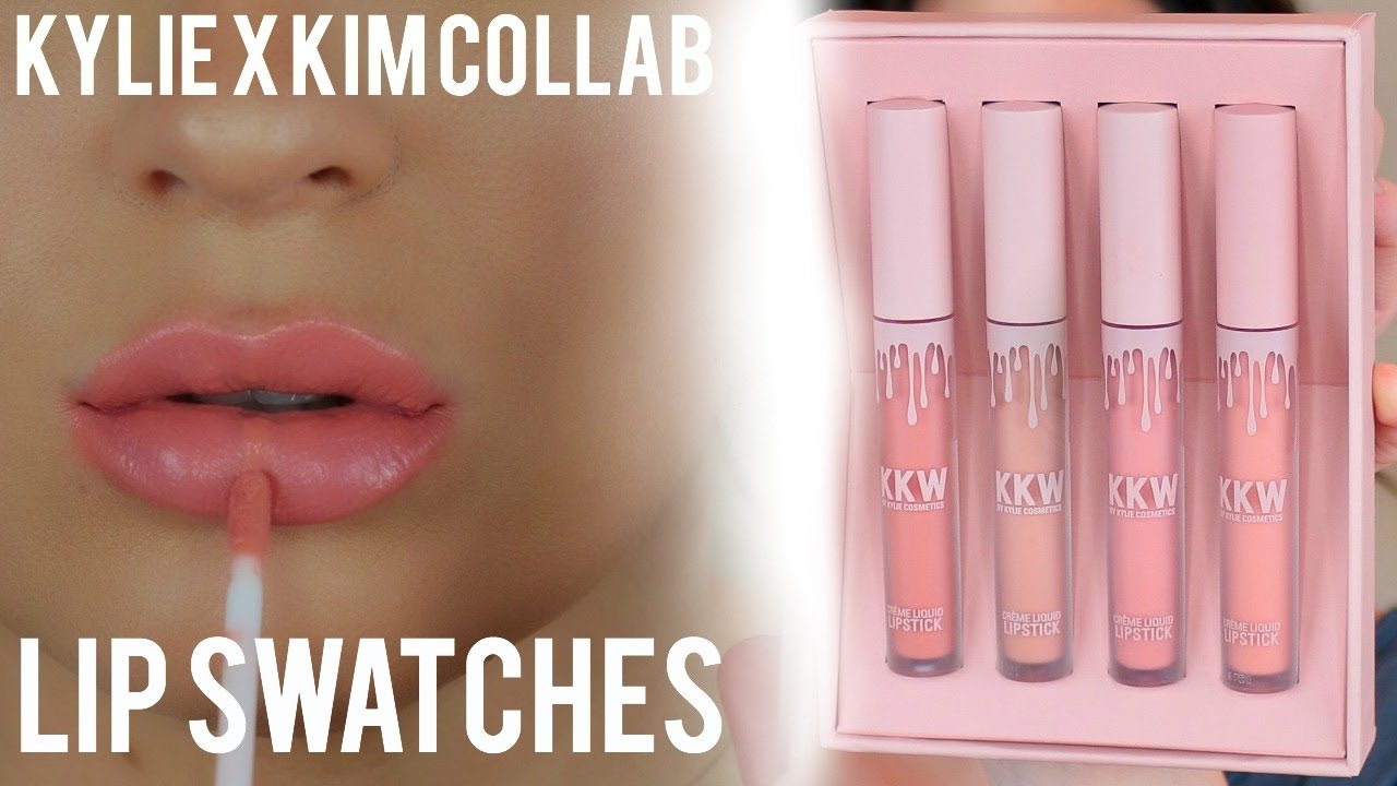 KYLIE COSMETICS X KIM KARDASHIAN COLLAB - YouTube