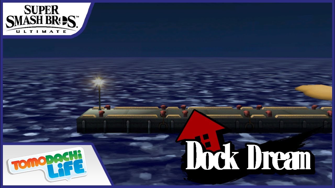 Smash Ultimate Stage Mod - Dock Dream (Tomodachi Life) - YouTube
