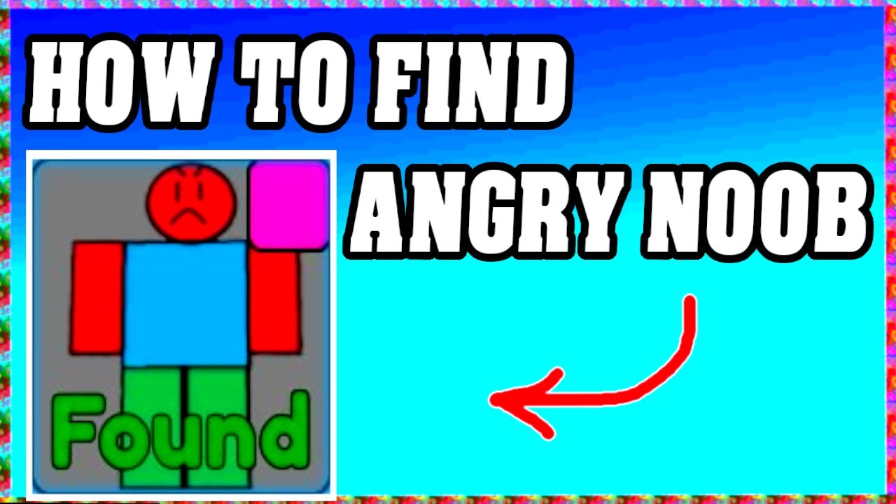 How To Find ANGRY NOOB in FIND THE NOOBS ROBLOX [Update] [walkthrough ...