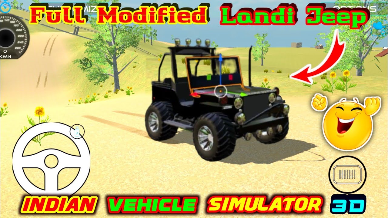 Indian Vehicle Simulator 3d Full Modified Landi Jeep Update | Jeep ...