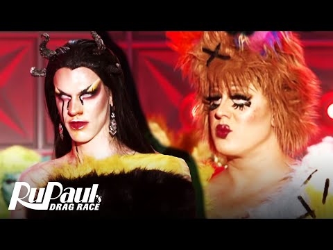 Tina Burner & Utica's “My Humps” Lip Sync 🎤 RuPaul’s Drag Race