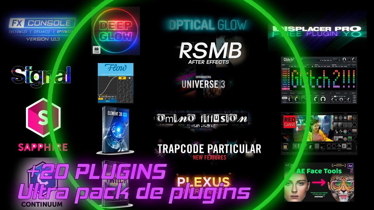 Pack 20 plugins Raros para After Effects! (Download) - YouTube