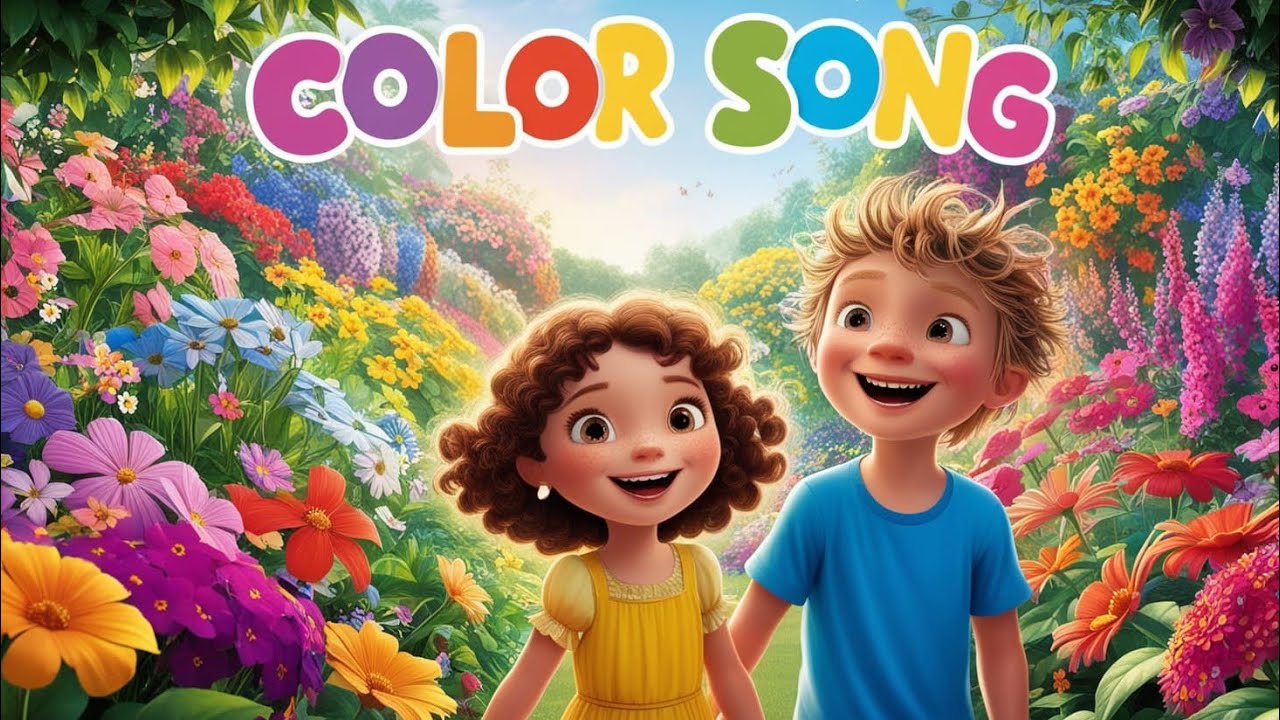 New color song for kids | Learn colors | Baby learning cartoon video ...