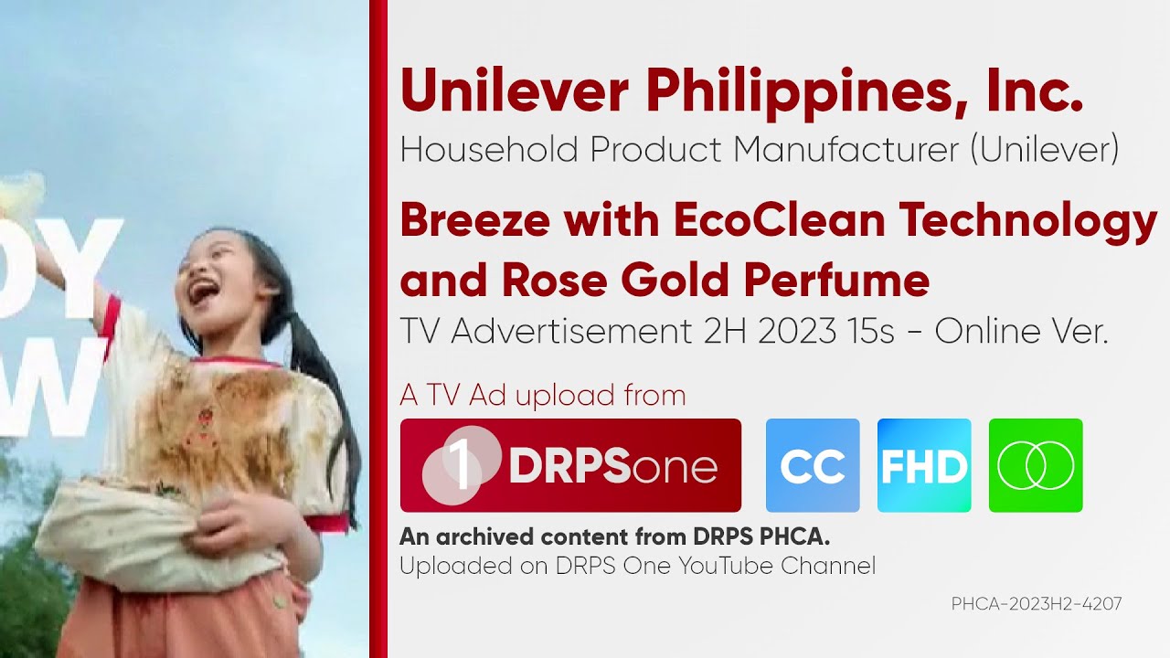 Breeze with EcoClean and Rose Gold Perfume TV Ad 2H 2023 15s ...