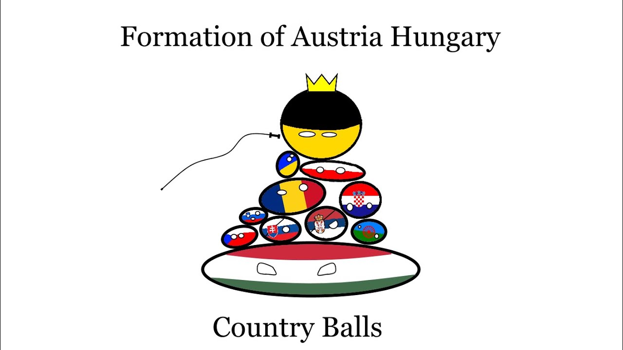 Austria Becomes Austria-Hungary | Country Balls - YouTube