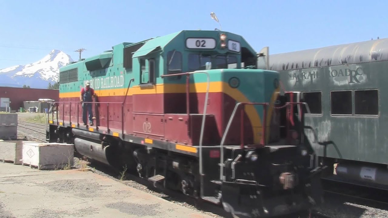 HD Mount Hood Railroad Railfanning - August 4, 2012 - YouTube