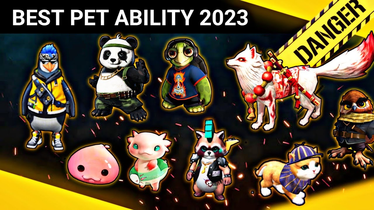 Best Pet Ability Free Fire 2023 | TOP 5 Useful Pet Ability 2023 - YouTube