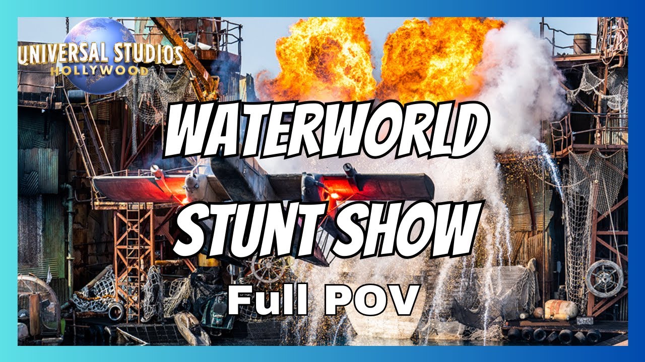 Waterworld Stunt Show FULL POV [4K] - YouTube