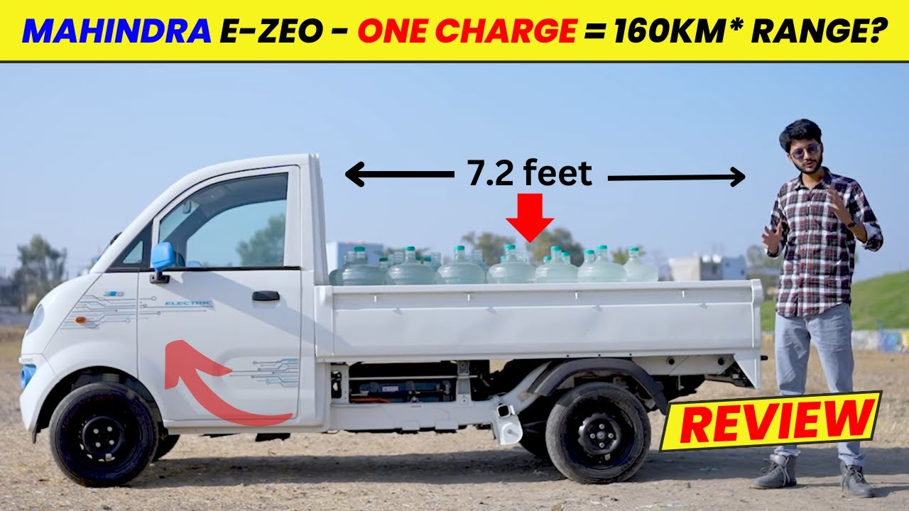 2025 New Mahindra ZEO EV Pickup Review - Electric Pickup | Price ...