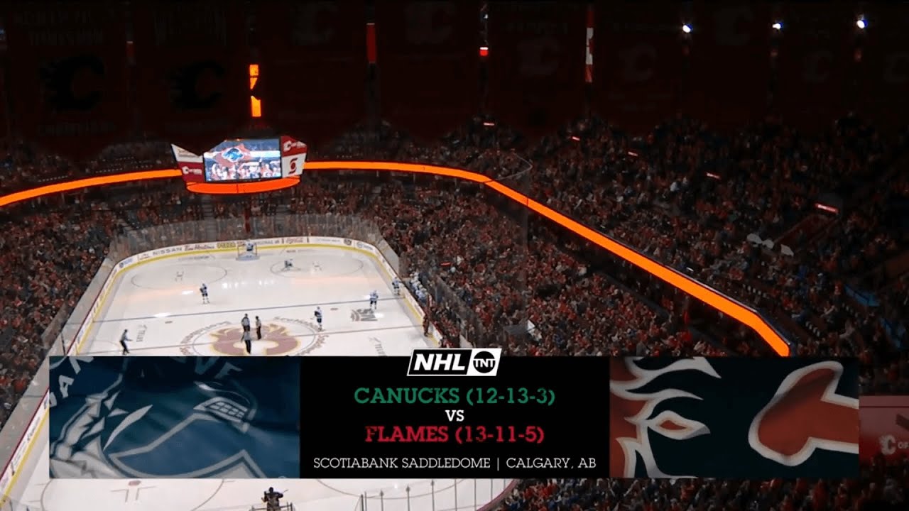 NHL on TNT intro | VAN@CGY | 12/14/2022 - YouTube