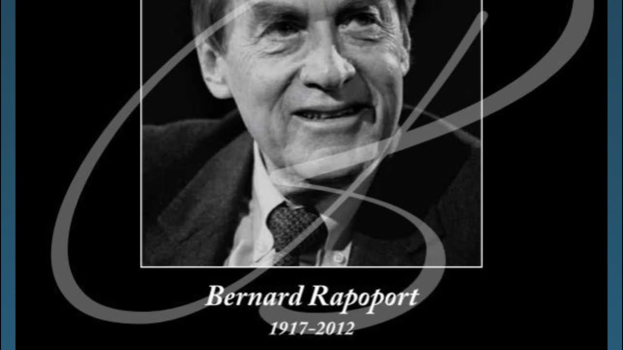 “The Miracle Of Renewals”-Bernard Rapoport | Lauro Herrera - YouTube