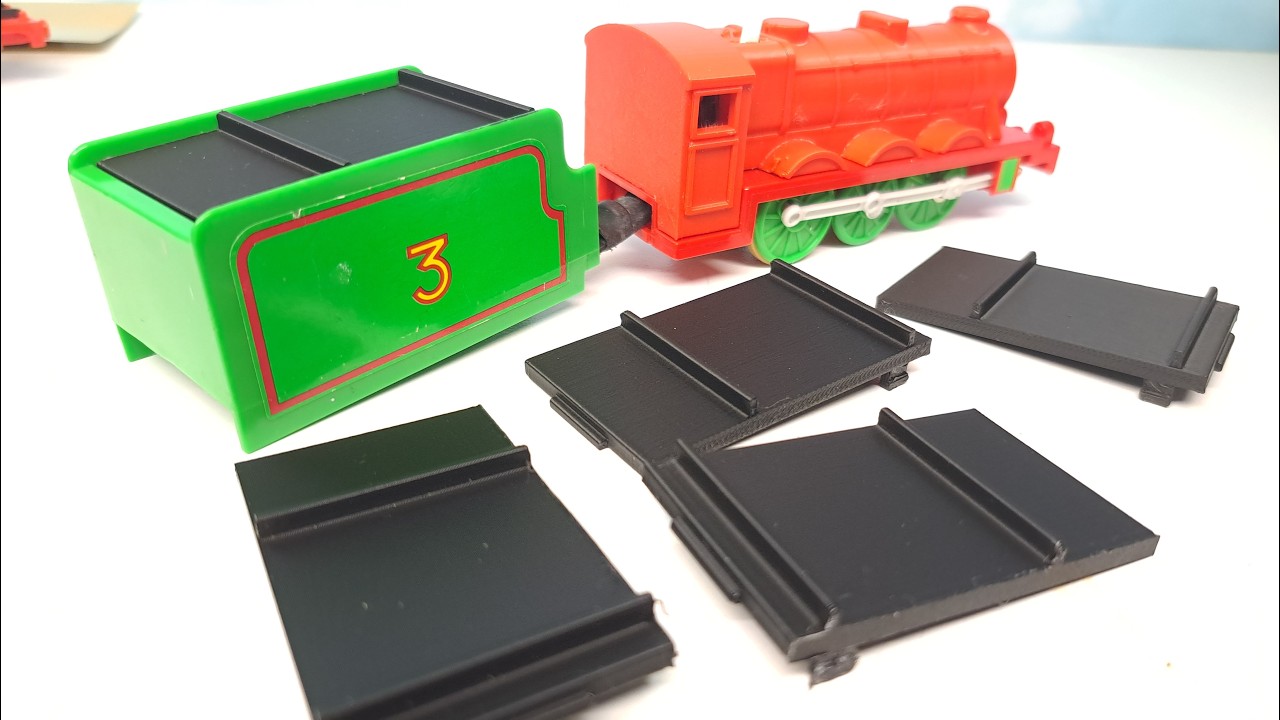 x5 Henry Battery Cover (FDM Print) fits TOMY Trackmaster - YouTube