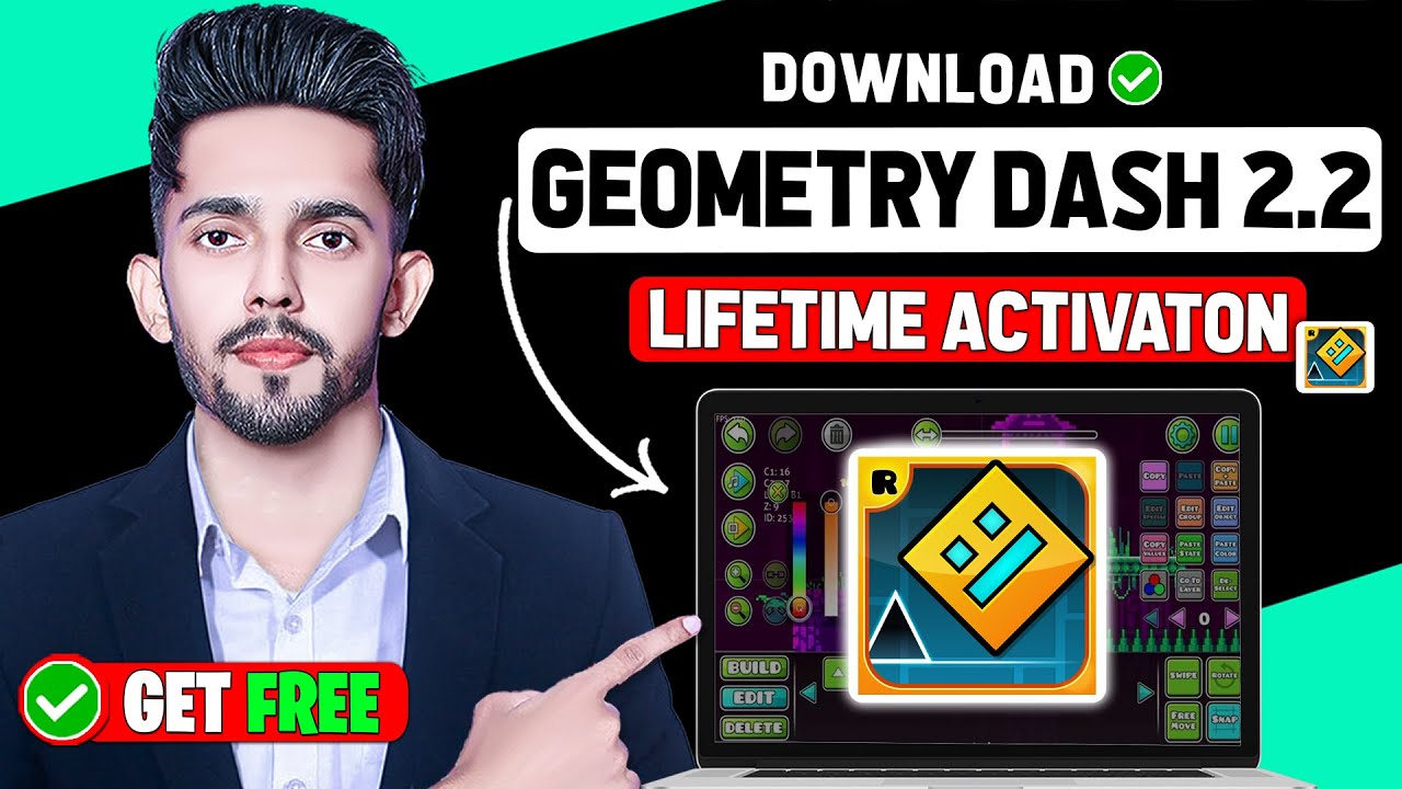 How To Download Geometry Dash 2.2 on PC (2024 New Method) - YouTube