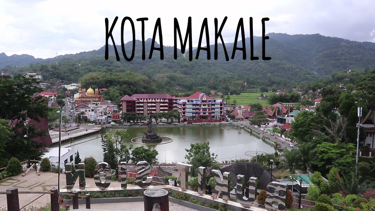 Melihat Kota Makale dari Ketinggian | Eksplore Kota Makale - YouTube