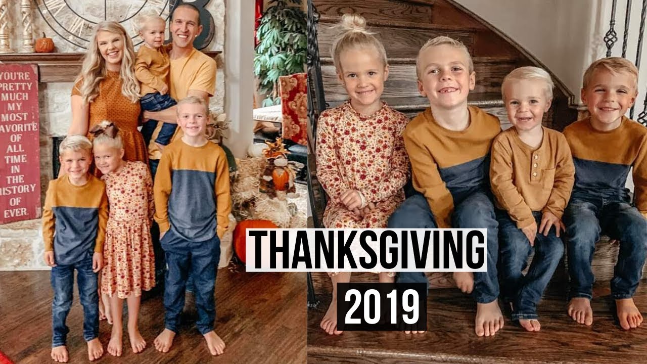 BACA FAMILY THANKSGIVING 2019 - YouTube