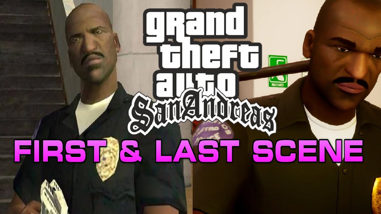 Officer Frank Tenpenny - FIRST AND LAST SCENE - GTA San Andreas - YouTube