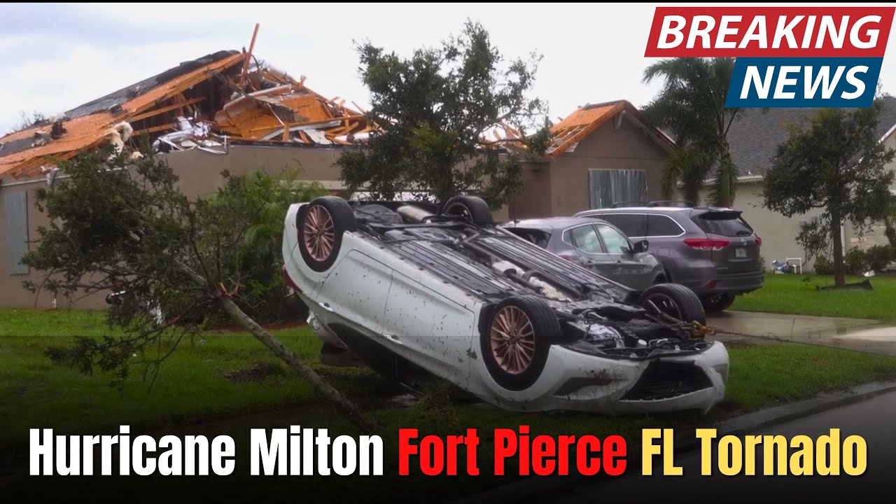 Hurricane Milton Fort Pierce FL Tornado - YouTube