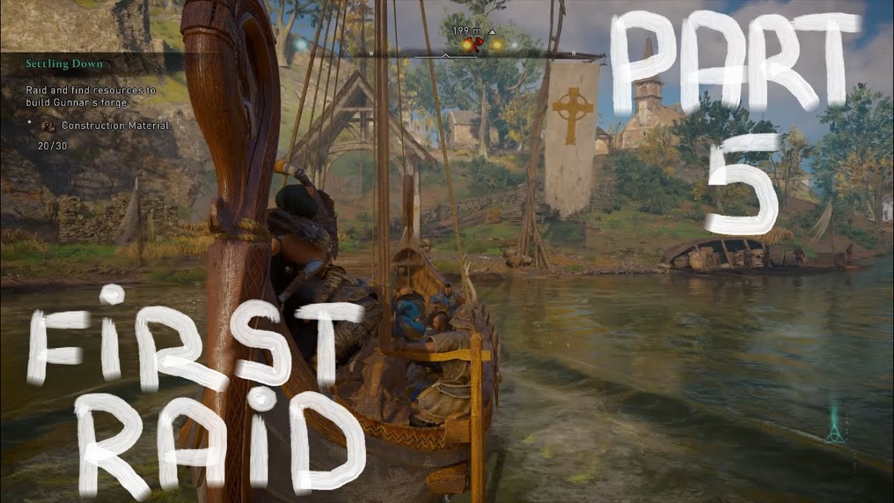 Assassin's Creed Valhalla - Walkthrough Gameplay Part 5 - Settling Down (First Raid) - YouTube