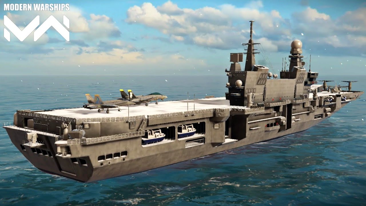 Modern Warships: one of the best tier2 CV... IT CAVOUR. - YouTube