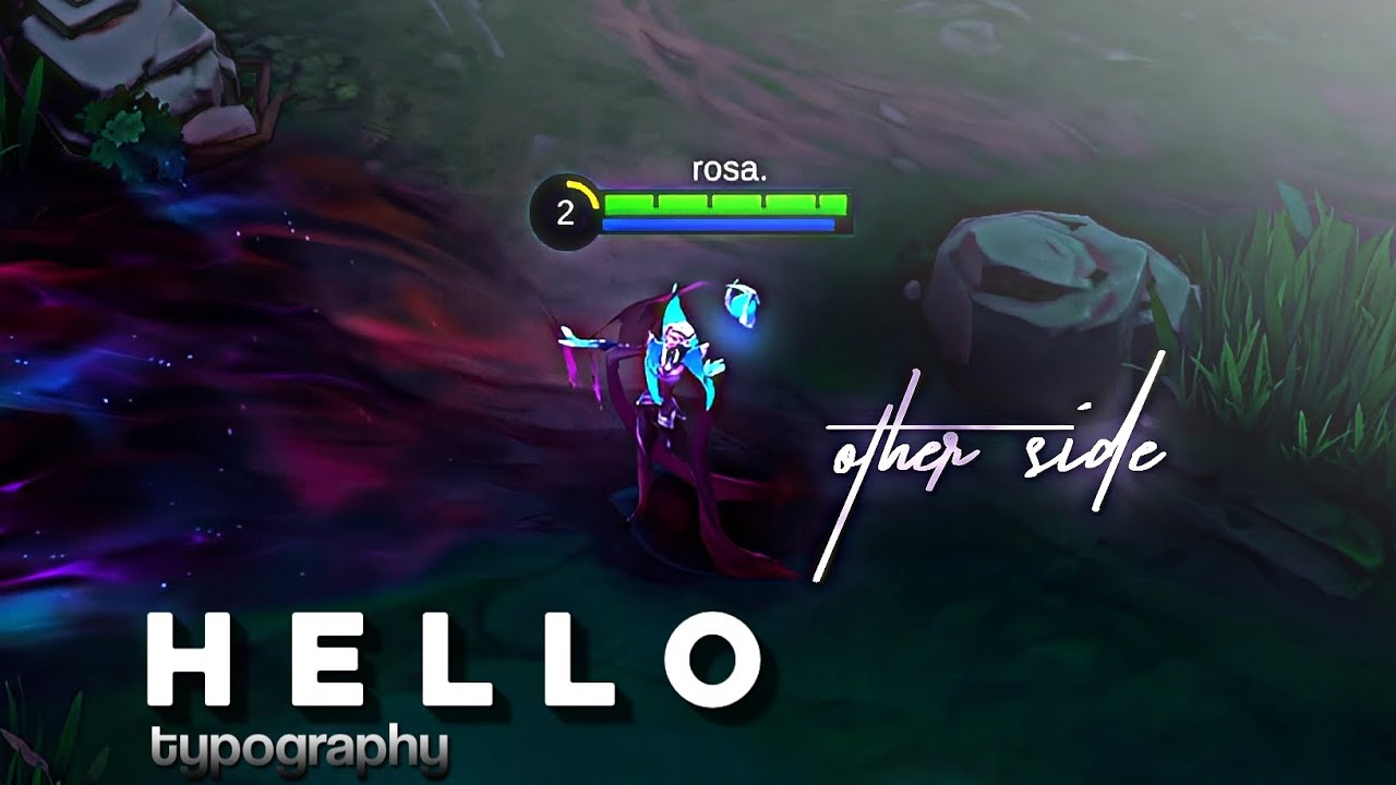 HELLO [ADELE] | ML PRESET ALIGHT MOTION TYPOGRAPHY | ROSE TURNS NOBODY🥀 ...