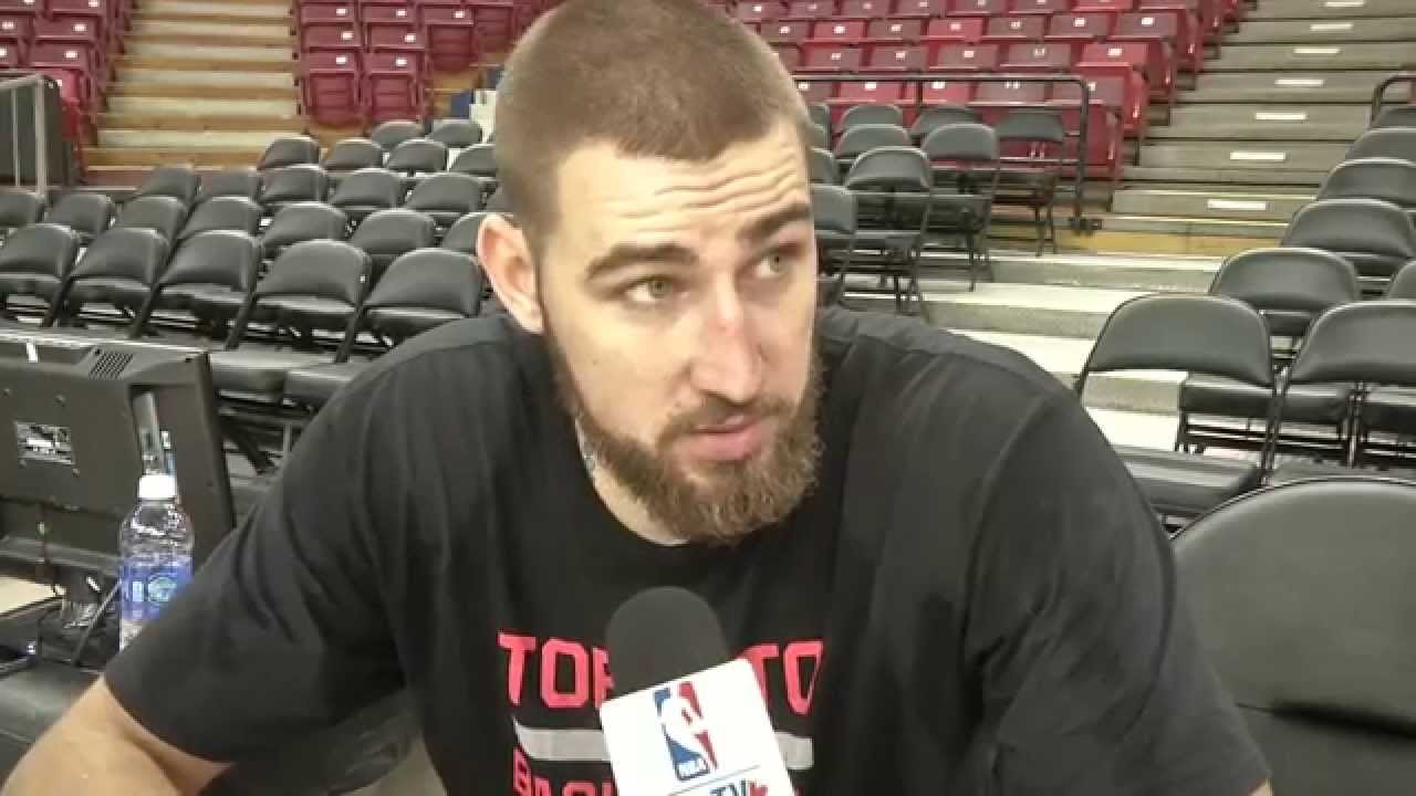 Jonas Valanciunas - October 7, 2014 - YouTube