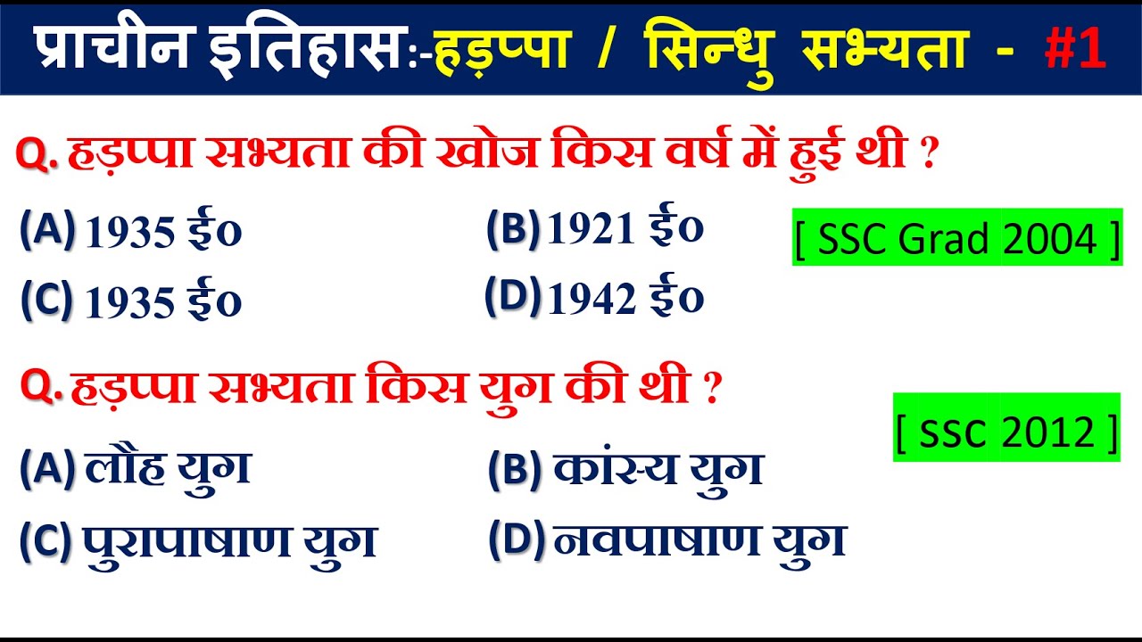 ancient history gk | indian history | ancient history gk questions and ...