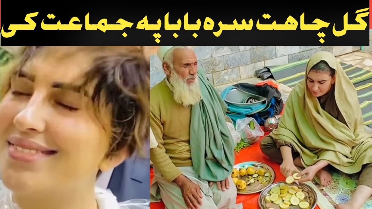 Baba Aw gul chahat na qesa wawrie /new video of gul chahat in tiktok ...