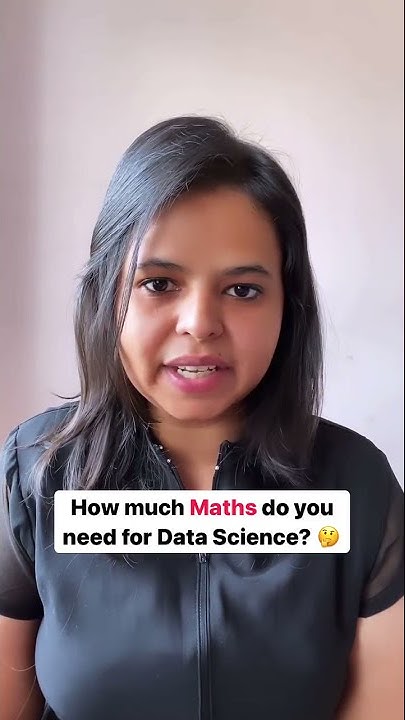How much Maths is required for Data Science? #Shorts - YouTube