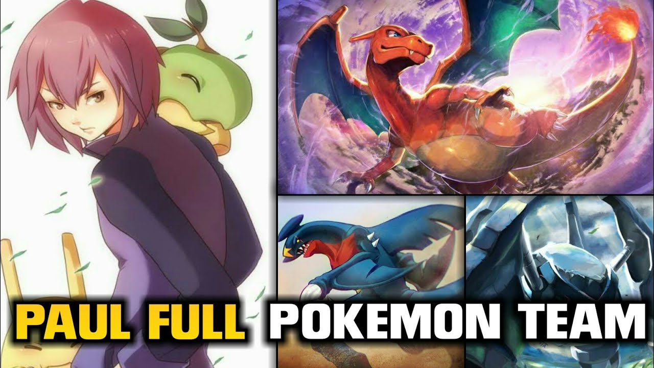 Paul's Pokemon Journeys Full Team | In Hindi | Pokemon Ultimate Journey ...