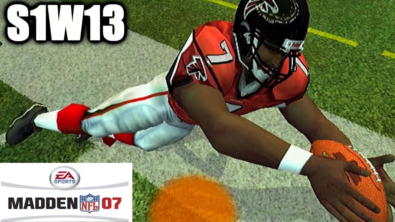 OH MIKE VICK - MADDEN 2007 FALCONS FRANCHISE VS WASHINGTON - YouTube