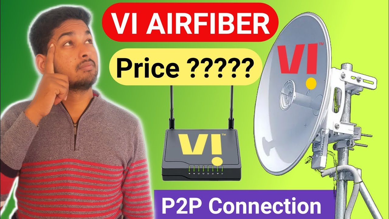 Vi wireless broadband || Vi airfiber installation cost || vi wireless ...