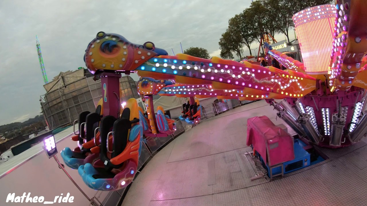 CRAZY JUMP (ON RIDE) - FOIRE SAINT ROMAIN 2019 (ROUEN) - YouTube