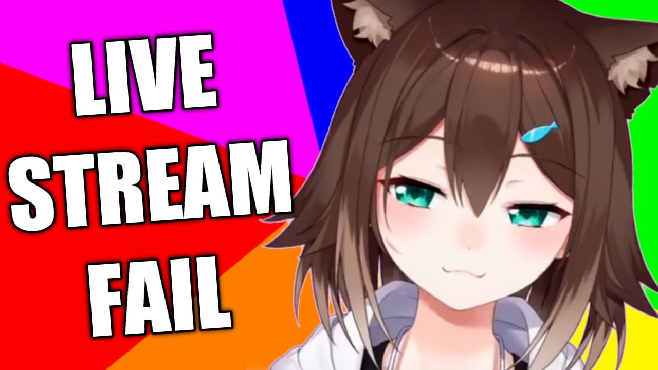 Nijisanji Live Stream Fail Reaction - YouTube