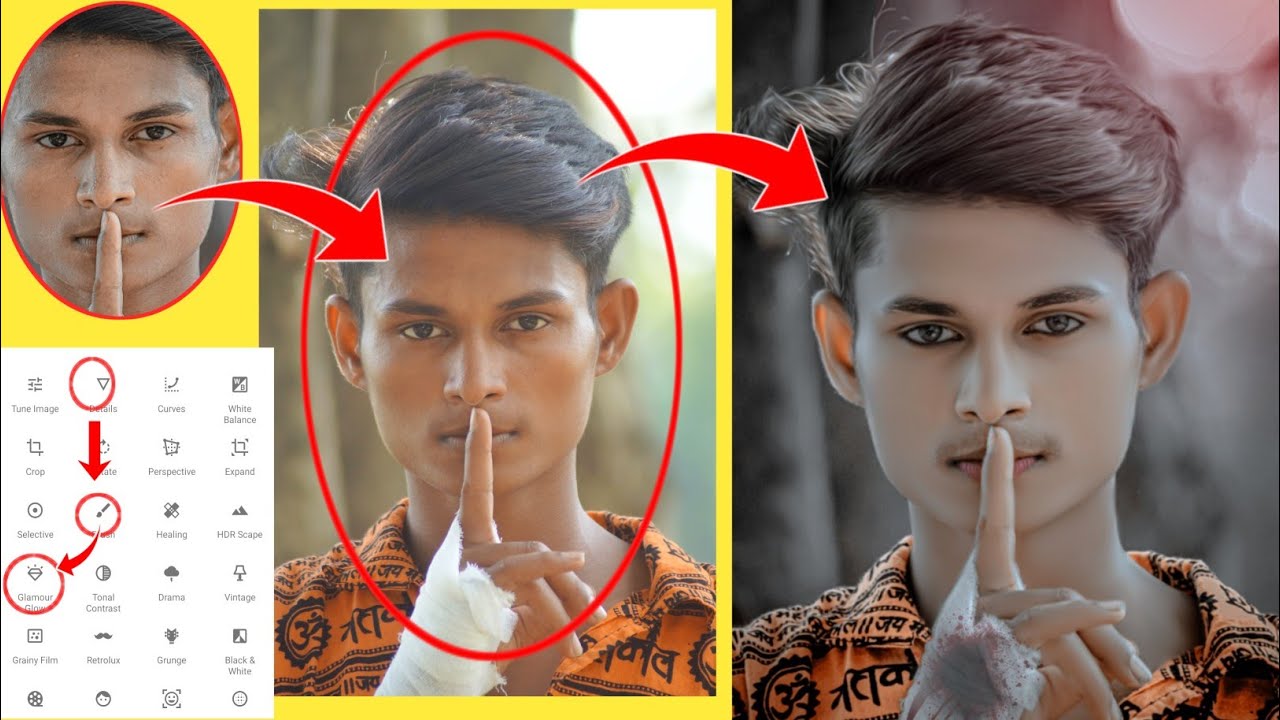 Face Smoot Photo Editing ll Full Hindi Tutorial ll Smooth Editing Face ...