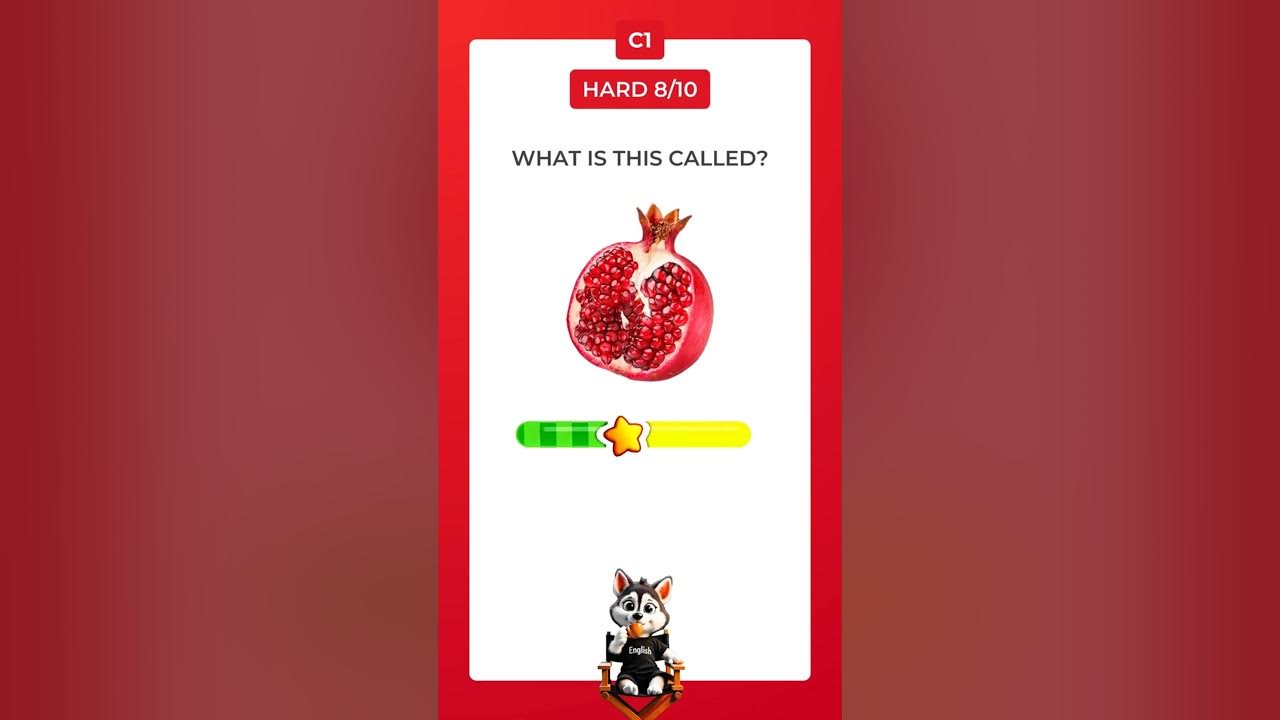 Boost Your English Vocabulary: 10 Fruits from A1 to C2 🍓🍍🍎 - YouTube