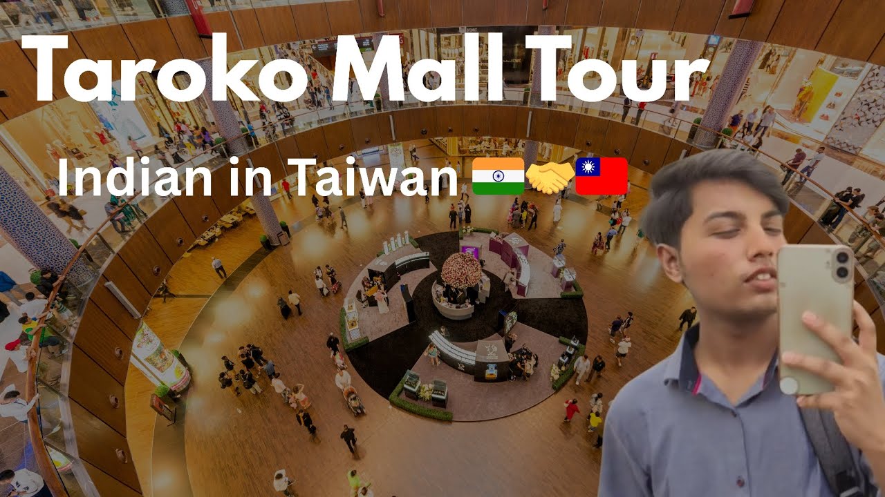 Exploring Taroko Mall Taichung 🛍️ | Rainy Day Fun in Taiwan 🌧️🇹🇼 # ...