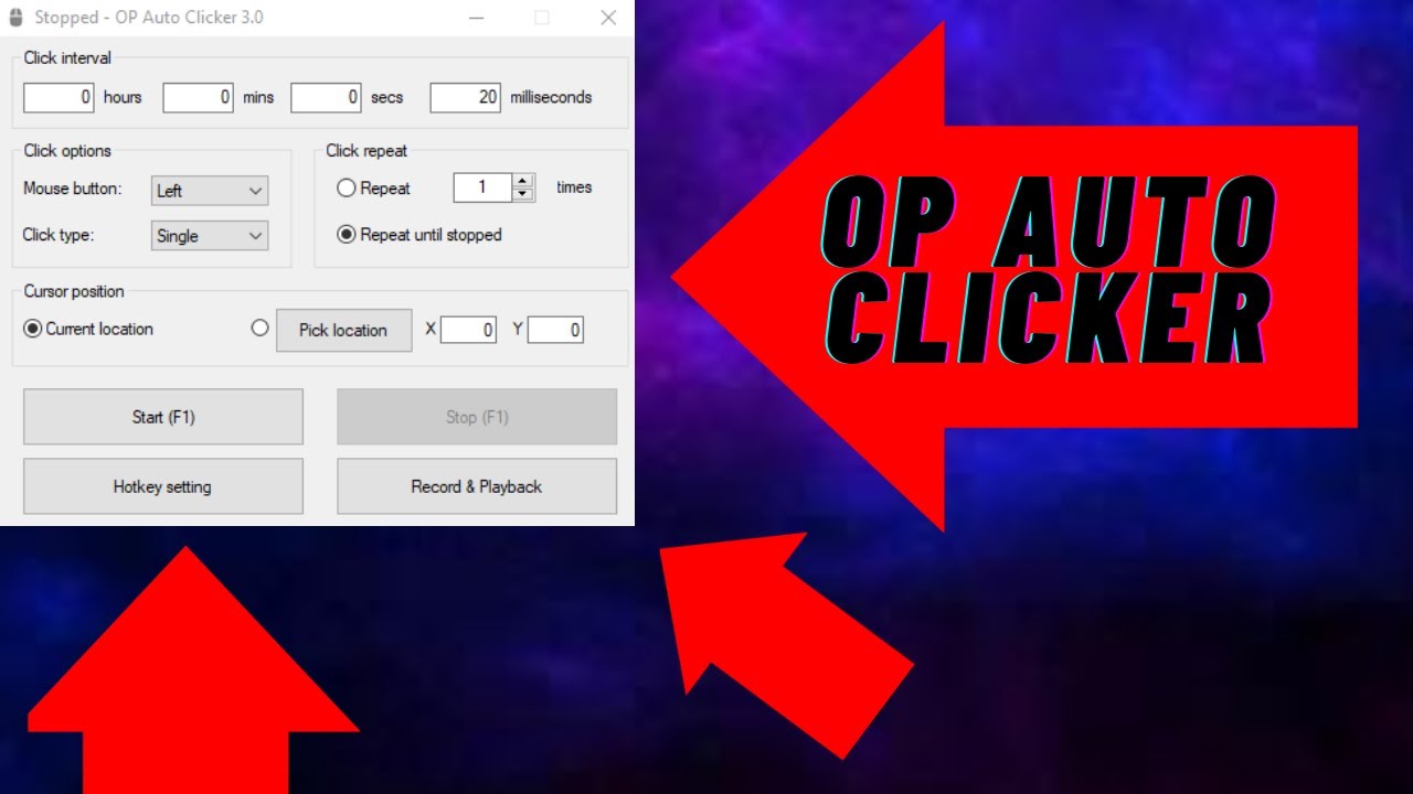 Over Power Auto Clicker ! | 15-30 CPS - YouTube