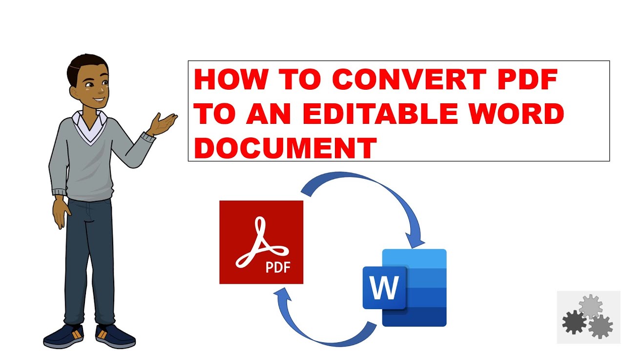 How To Convert PDF To An Editable Word Document (Really Easy and Simple ...