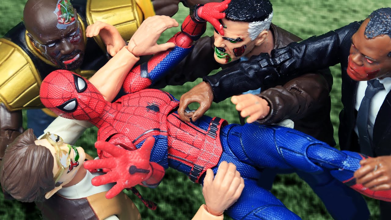 Spider man and The Rage of Undead Region | Figure Stop Motion - YouTube
