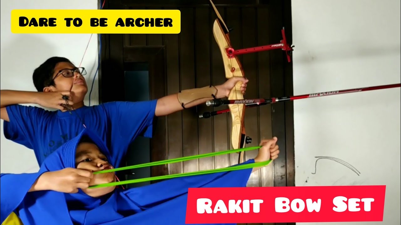 Unboxing Bow Set Panahan.. Alat Panah wajib pemula.. btw di tas Ada ...