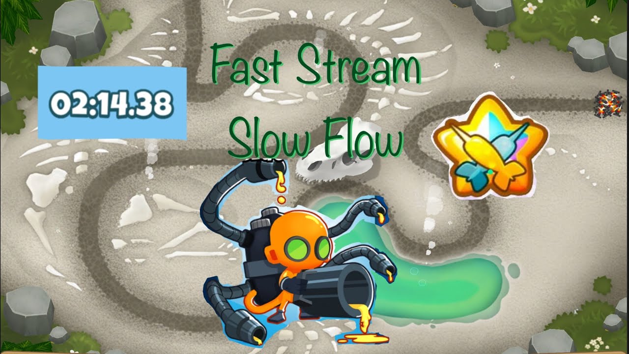 BTD6 Race "Fast Stream Slow Flow" - Top 50 (but flagged) - YouTube