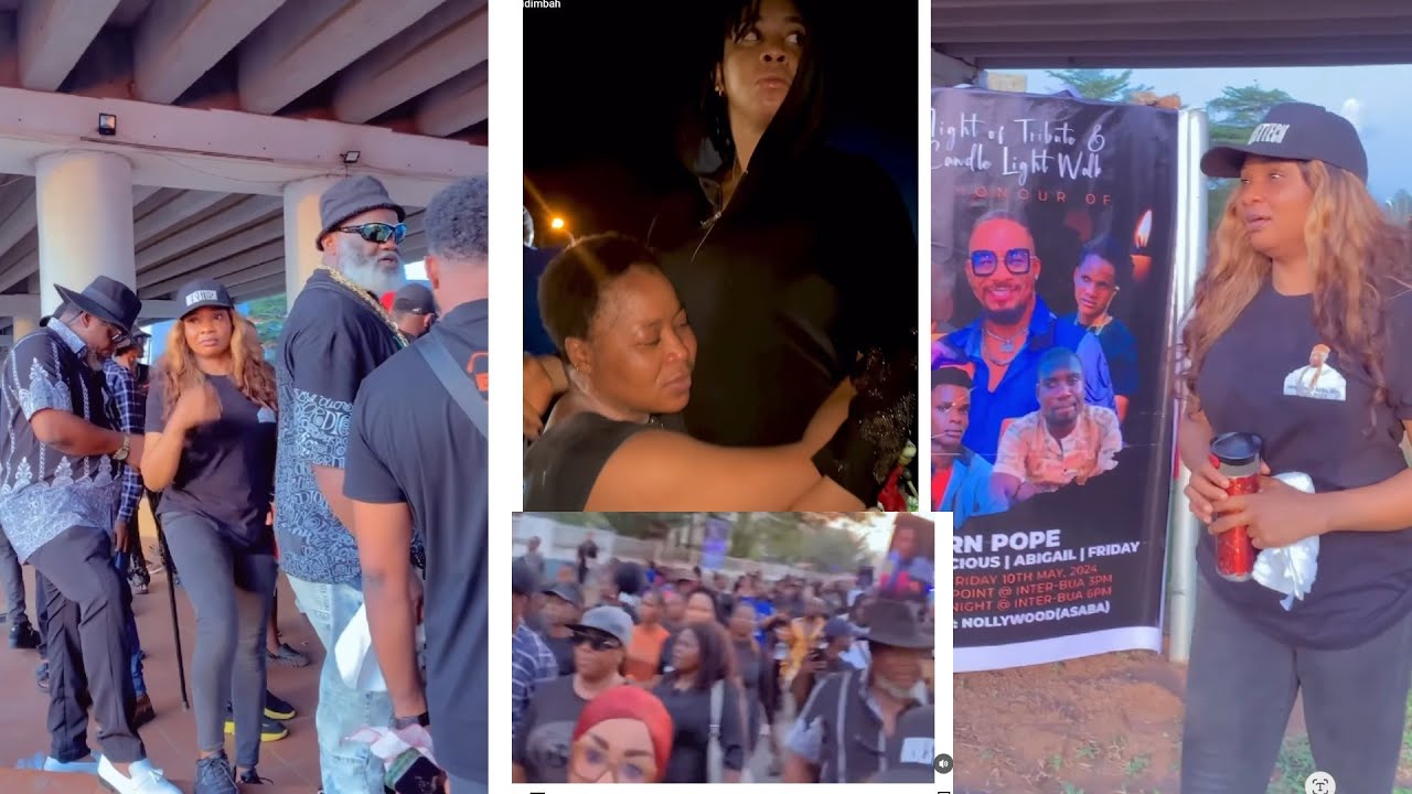 JRN POPE CANDLĒ LĮGHT DESTINY ETIKO ZUBBY PAY THEIR LAST RESPECT TO JRN ...