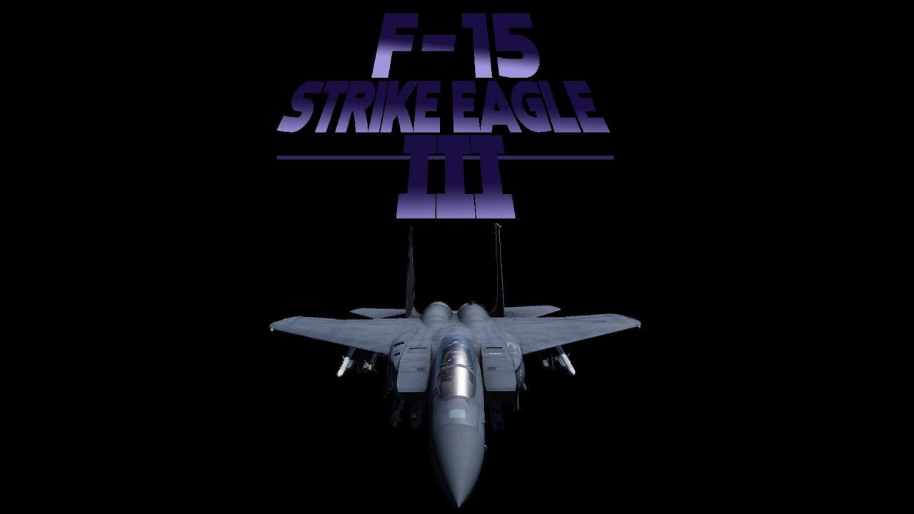 MicroProse F-15 Strike Eagle III intro recreated in DCS World - YouTube