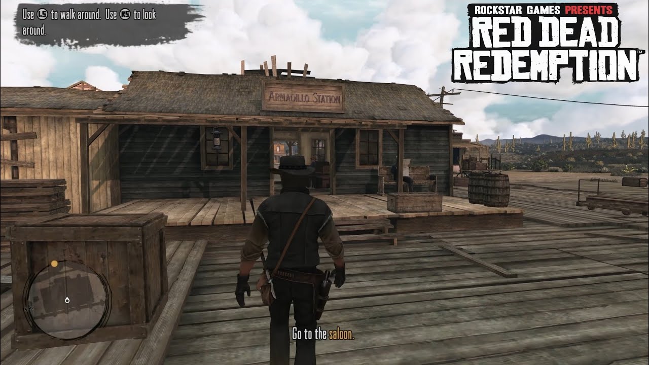 Red Dead Redemption | Intro & Story Mission #1 | Exodus in America ...