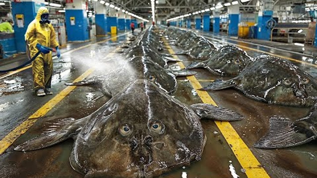 How American Fisherman Catch And Fillet Billions Of Halibut - Longline ...