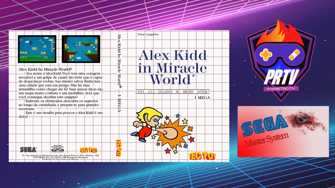 Gameplay - Alex Kidd in Miracle World - Sega Master System - YouTube