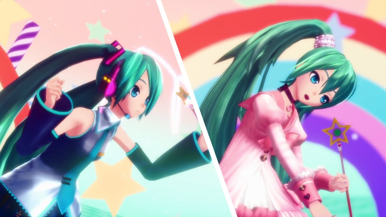 【MMD x Project DIVA F 2nd】 Lots Of Laugh + Models DL - YouTube