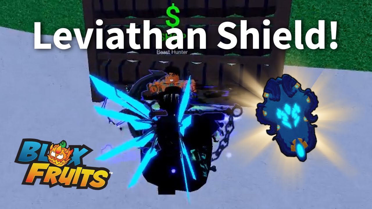 Obtaining Leviathan Shield | Blox Fruits - YouTube