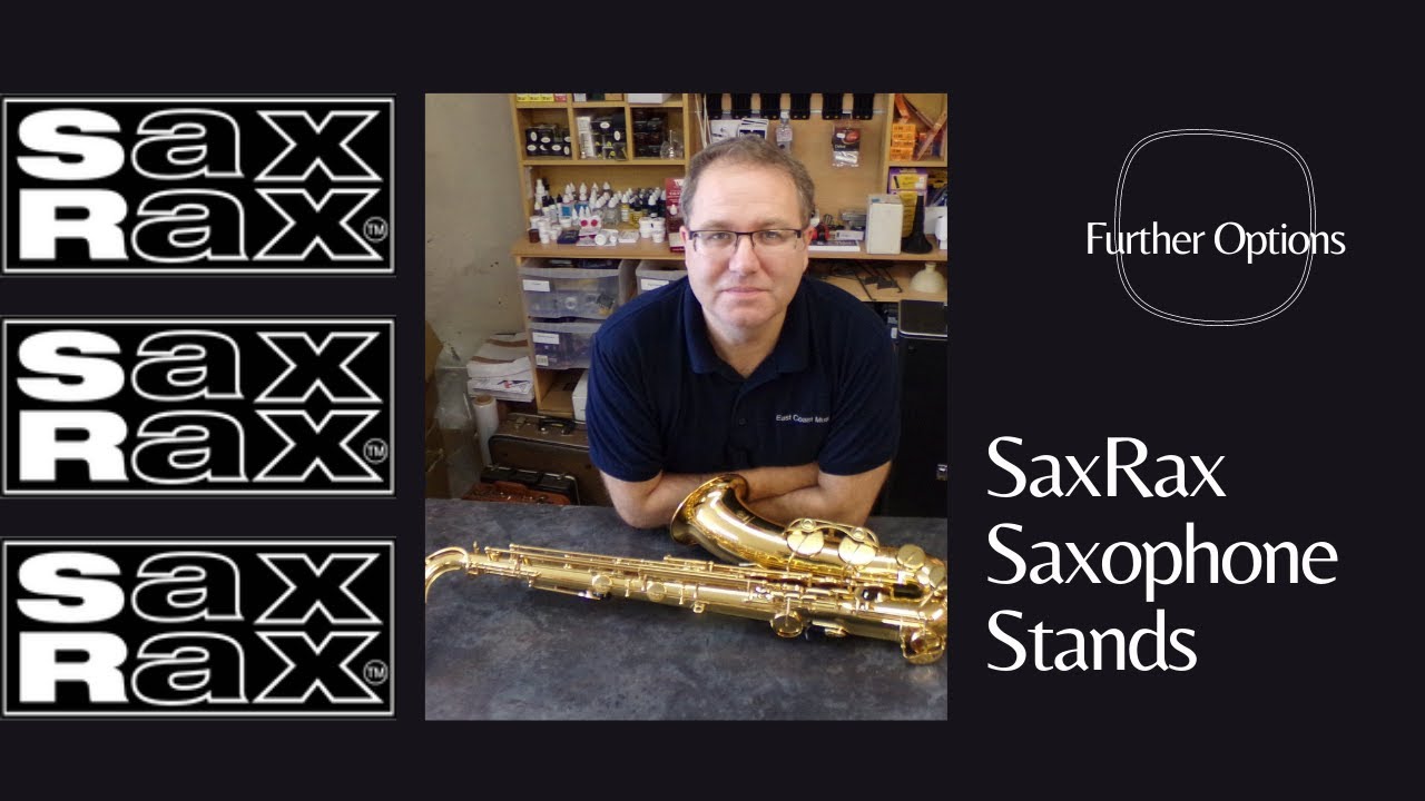 SAXRAX Saxophone Stand - Further Options - YouTube