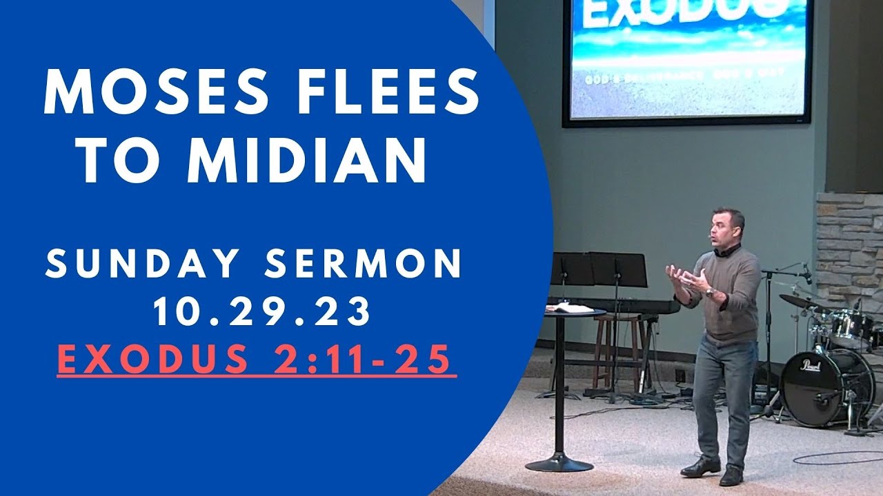 Moses Flees to Midian (Exodus 2:11-25) - YouTube